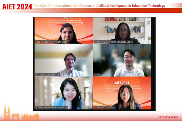 AIET 2026 | Artificial Intelligence in Education Technology-Zagreb, Croatia